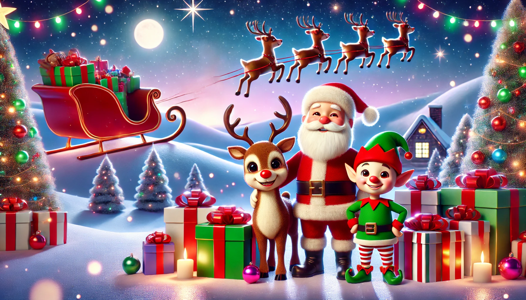 A Day with Rudolph: Sleigh Guidance and North Pole Secrets